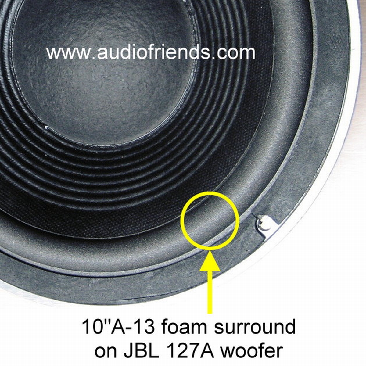 Jbl Speakers Repair JBL Woofer Foam Repair Kit FSK-10A - Refoam Speaker ...
