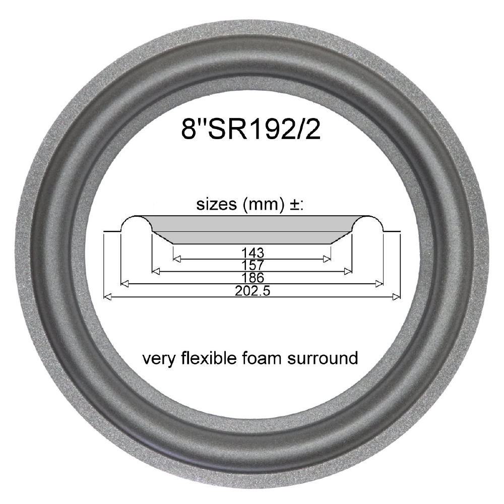 Dynaudio M2 Studio Monitor - 1x GENUINE foam surround