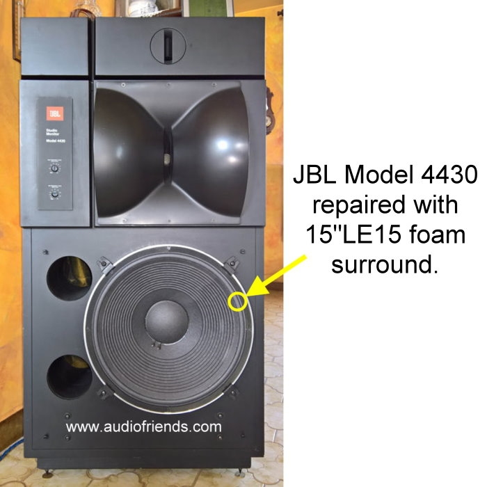 JBL 2231, 2231A, 2234, 2235 - 1x Surround for repair woofer